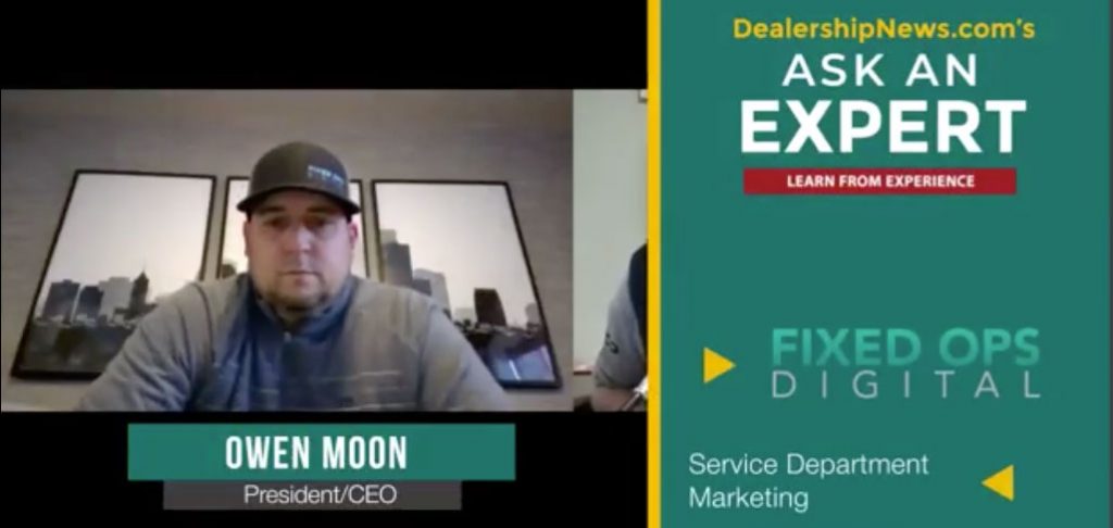The FixedOps Interview with Owen Moon - DealershipNews.com